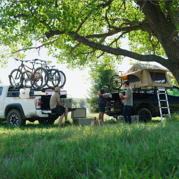 Loadd Crossbar Rack System for Ford Ranger | Rooftop Tent Rack